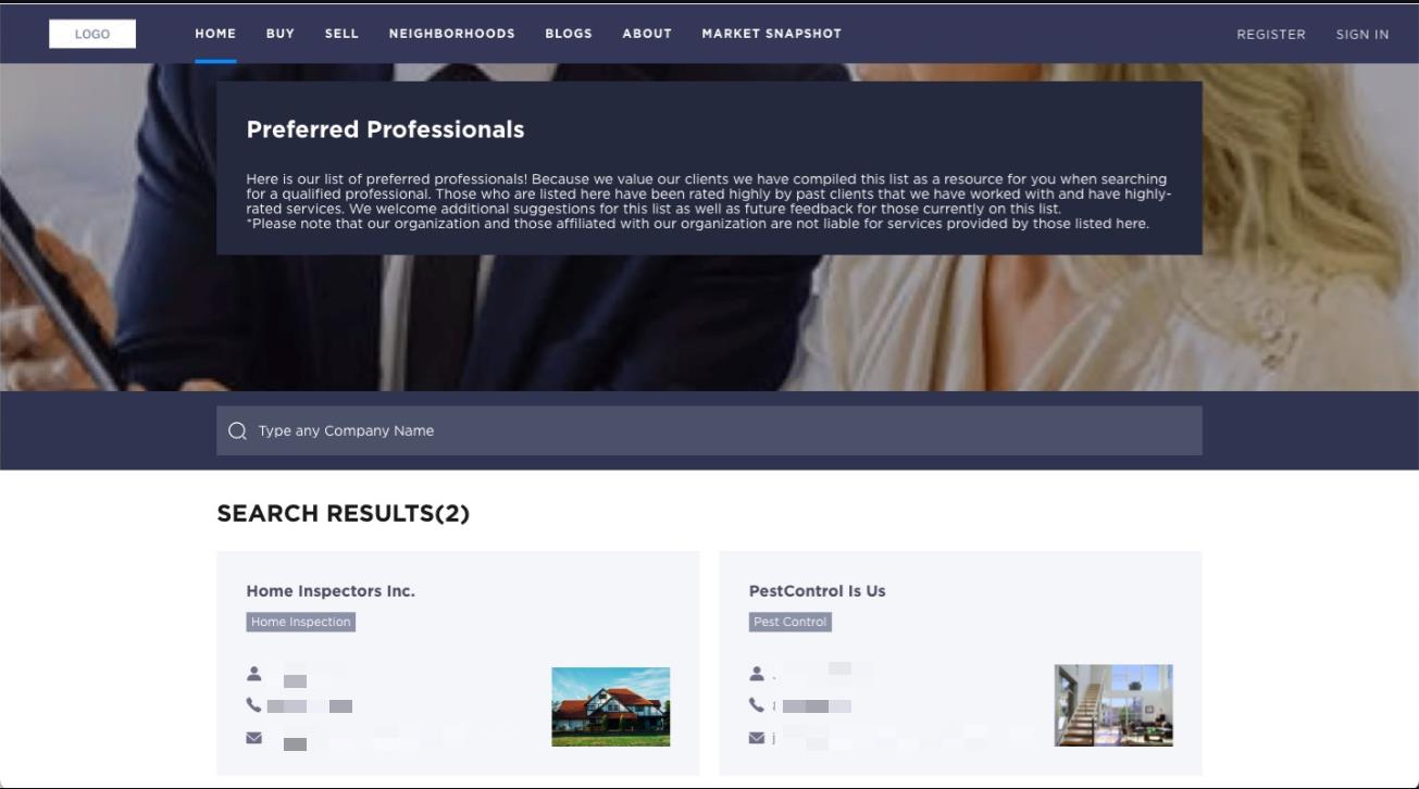 Vendor Block – Lofty Help Center