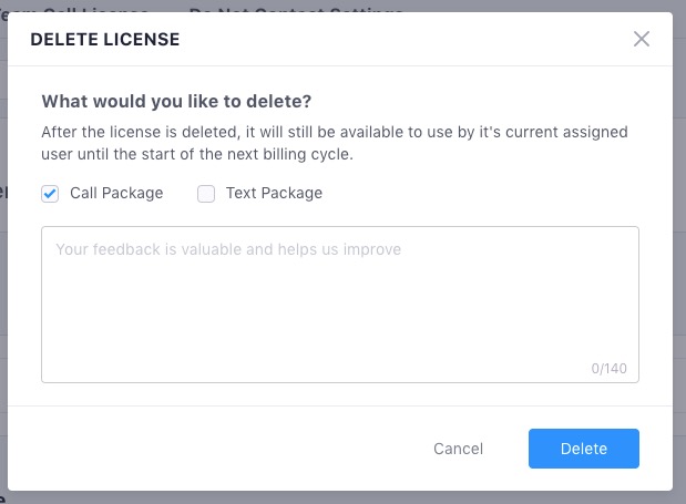 Adding / Removing Call or Text Packages – Lofty Help Center