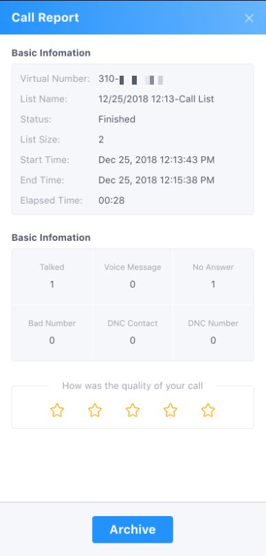 Call List (Standard) – Lofty Help Center