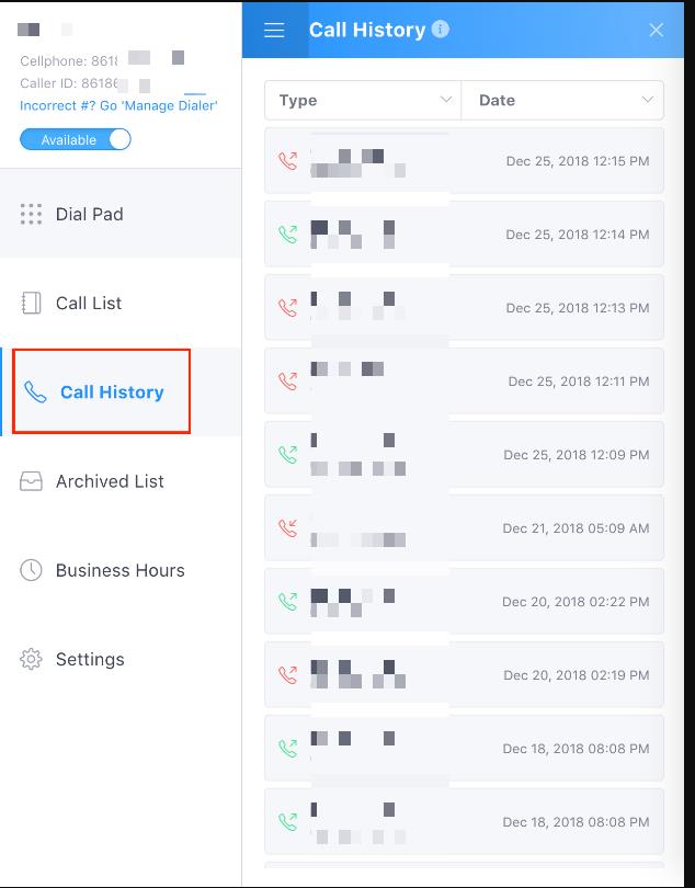 Call List (Standard) – Lofty Help Center