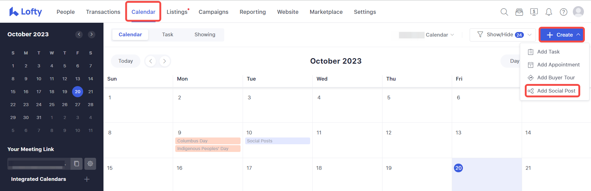 Social Studio – Lofty Help Center