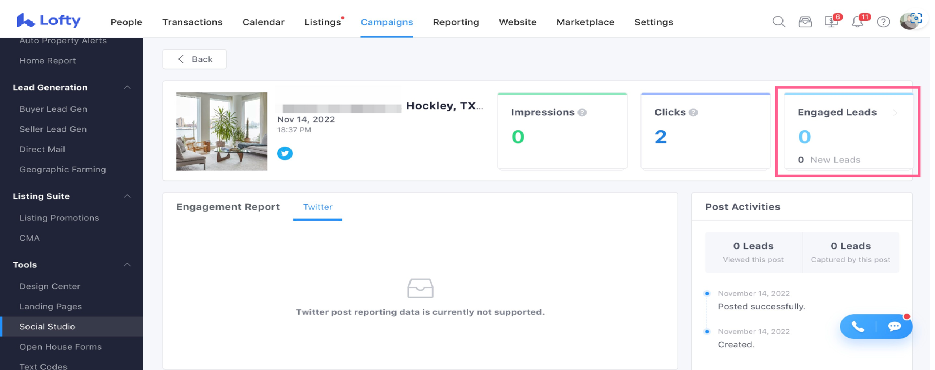 Social Studio – Lofty Help Center
