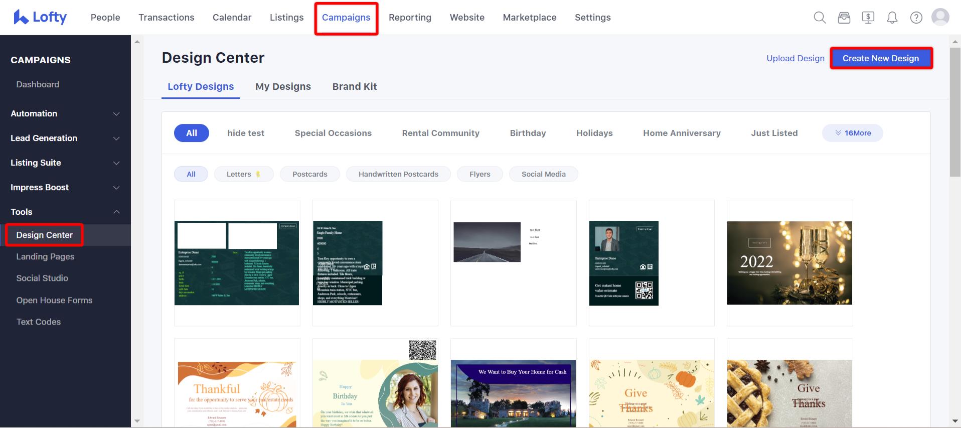 Social Studio – Lofty Help Center