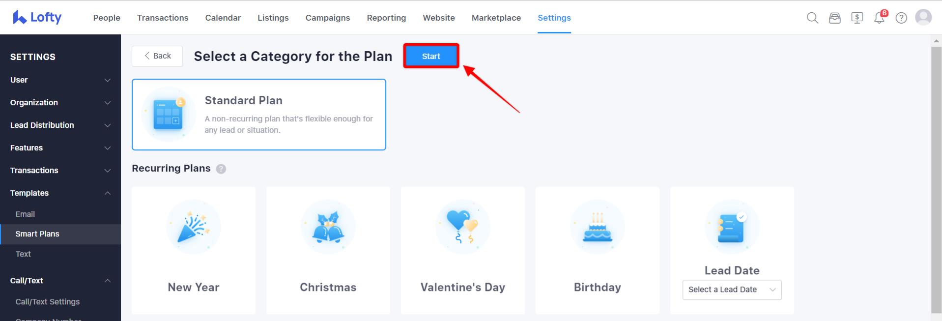 Managing Smart Plans – Lofty Help Center