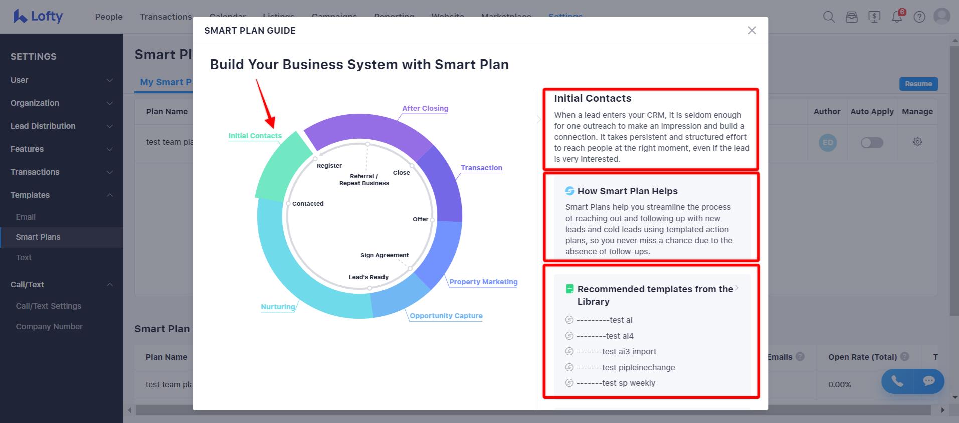 Managing Smart Plans – Lofty Help Center