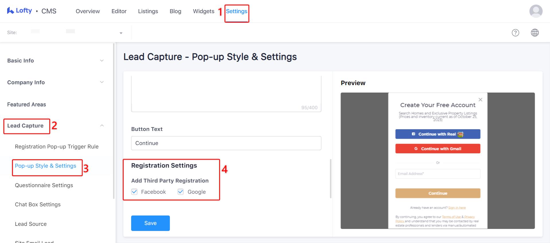 Google Chrome One-Click Website Registration – Lofty Help Center