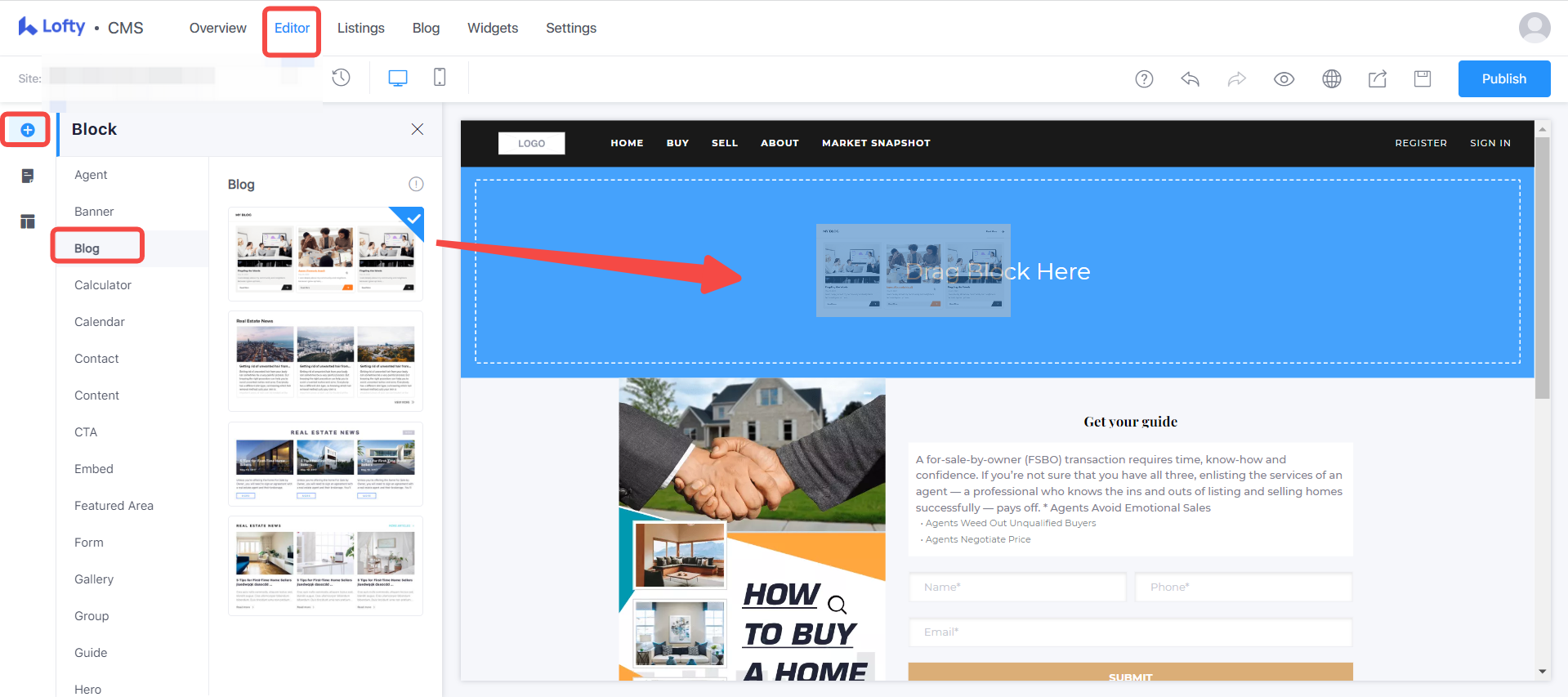 Blog Block – Lofty Help Center