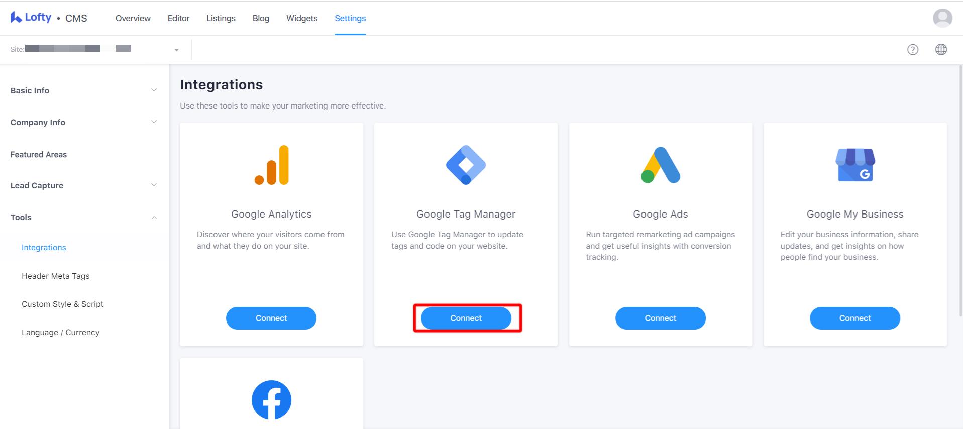 Google Analytics Integration – Lofty Help Center