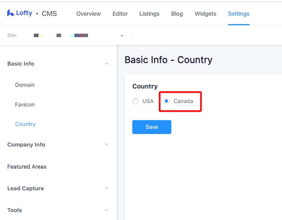 Add / Edit Featured Areas – Lofty Help Center