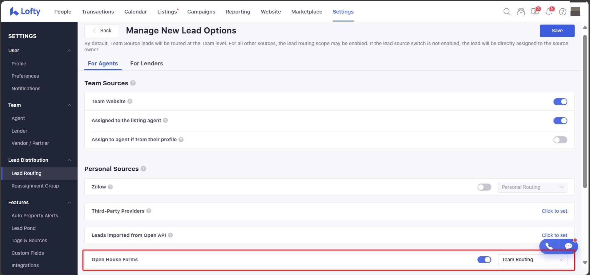Open House Forms – Lofty Help Center