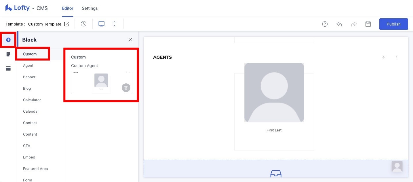 Add Remove Edit Blocks On Pages Lofty Help Center
