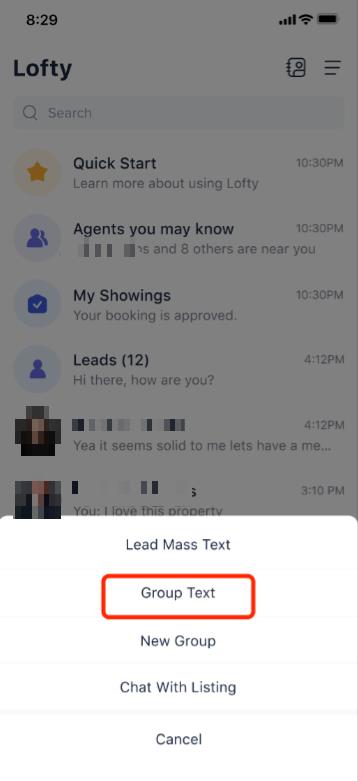 Texting via Lofty – Lofty Help Center