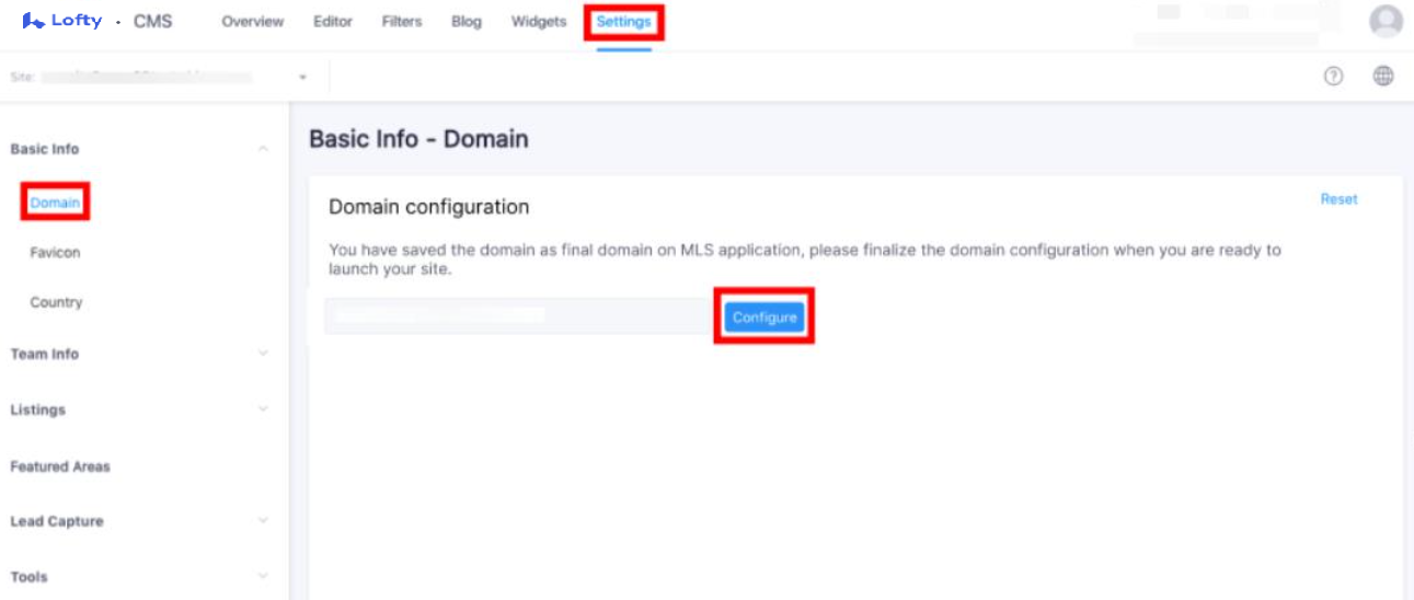 GoDaddy Domain Configuration Guide – Lofty Help Center