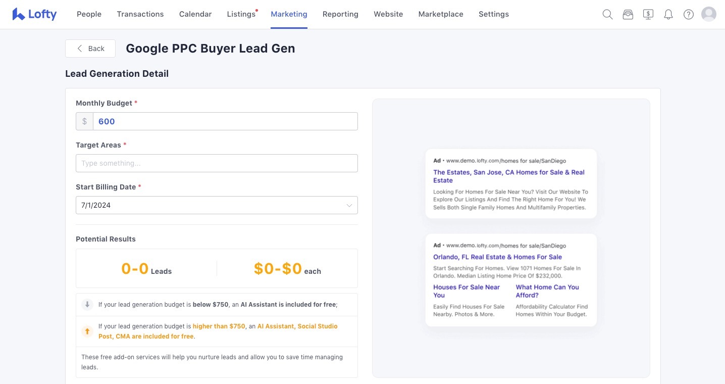 Google & Microsoft Bing PPC Search Ads – Lofty Help Center