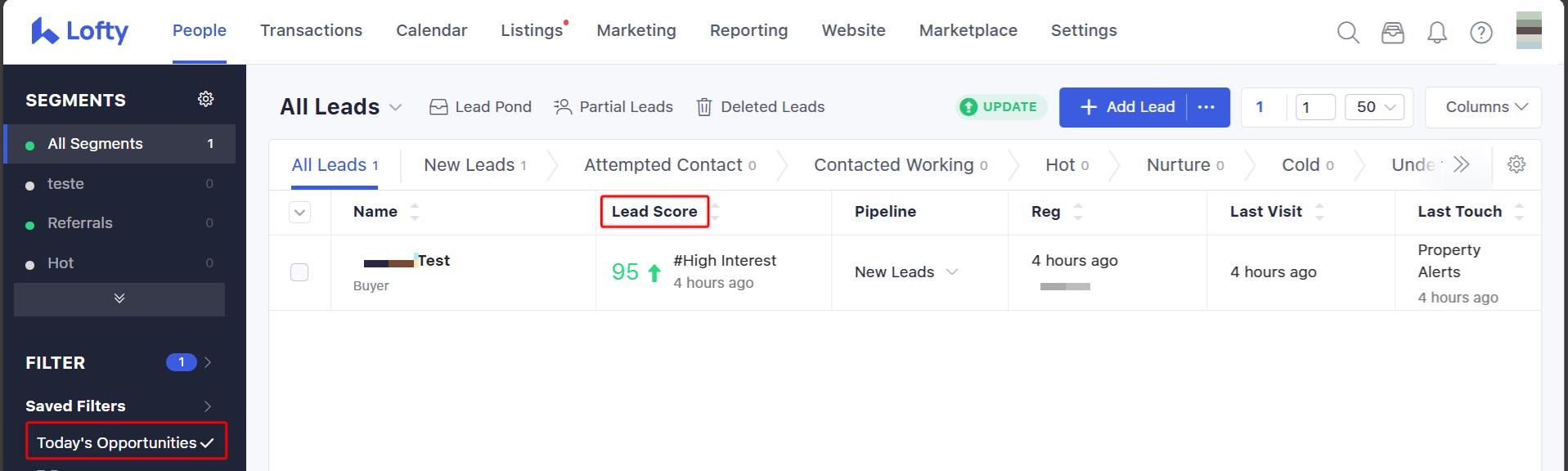 Opportunity Notifications – Lofty Help Center