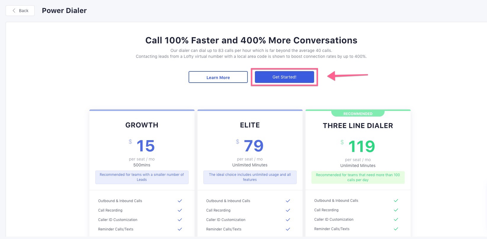 Adding / Removing Call or Text Packages – Lofty Help Center