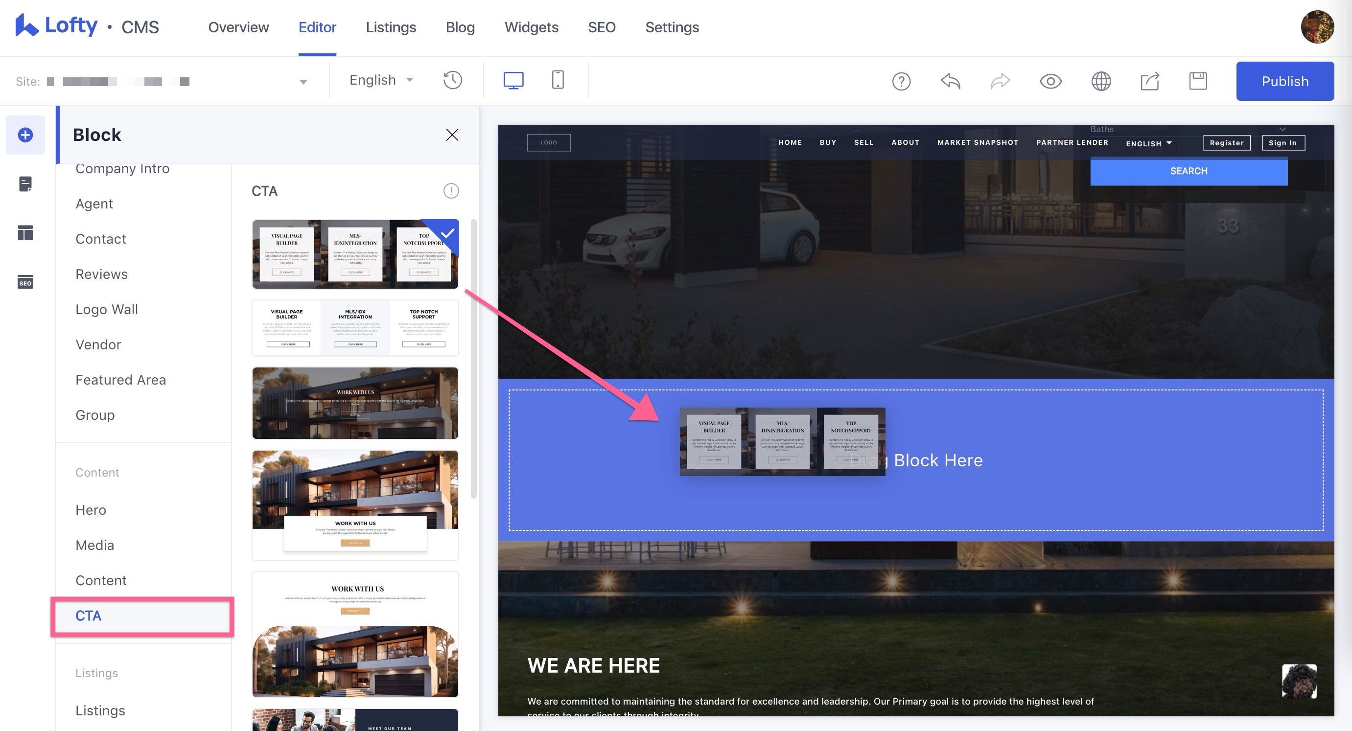 CTA Block – Lofty Help Center