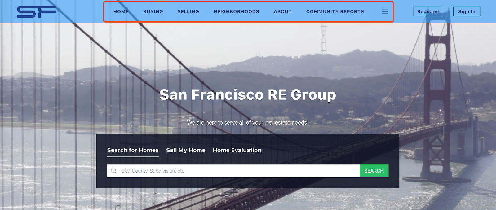 Edit Website Navigation Bar – Lofty Help Center