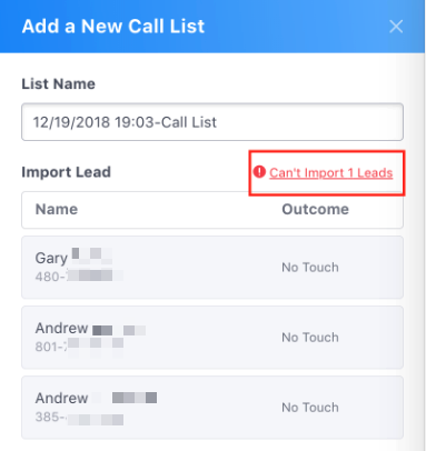 Call List (Standard) – Lofty Help Center