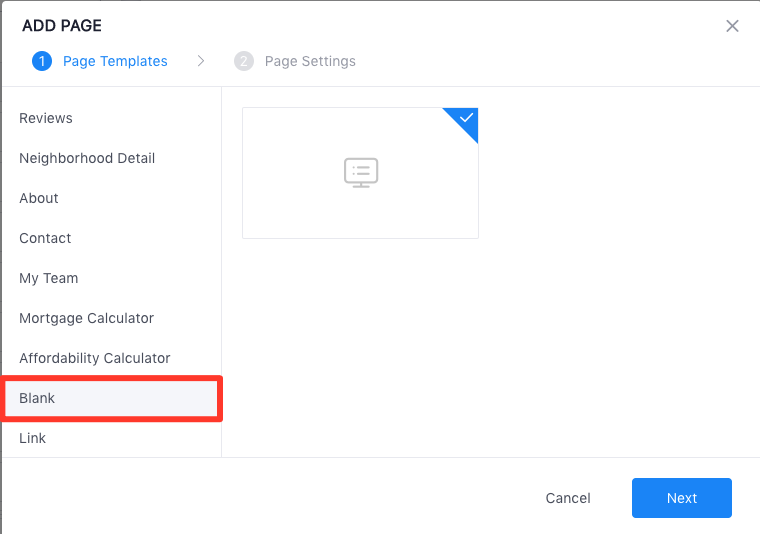 Blank Page Lofty Help Center