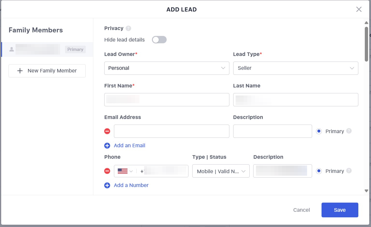 Partial Leads – Lofty Help Center