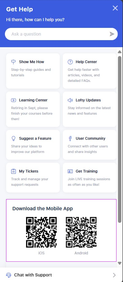 Download Lofty CRM Mobile App – Lofty Help Center
