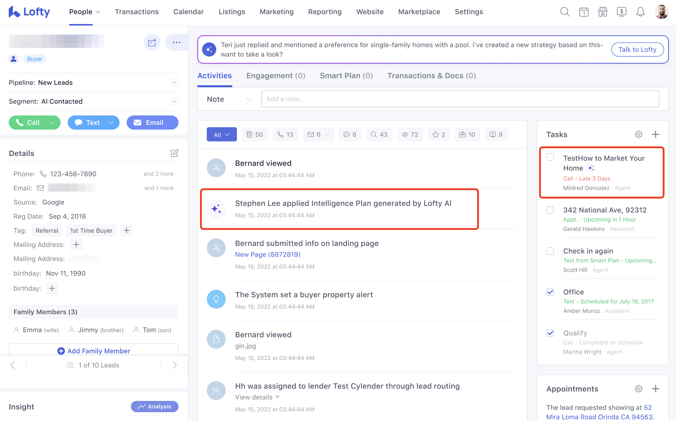 Using AI Copilot Multi-Step Tasks – Lofty Help Center