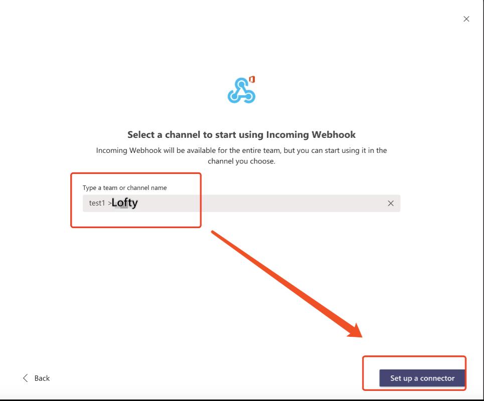 Microsoft Teams Incoming Webhook Connection – Lofty Help Center