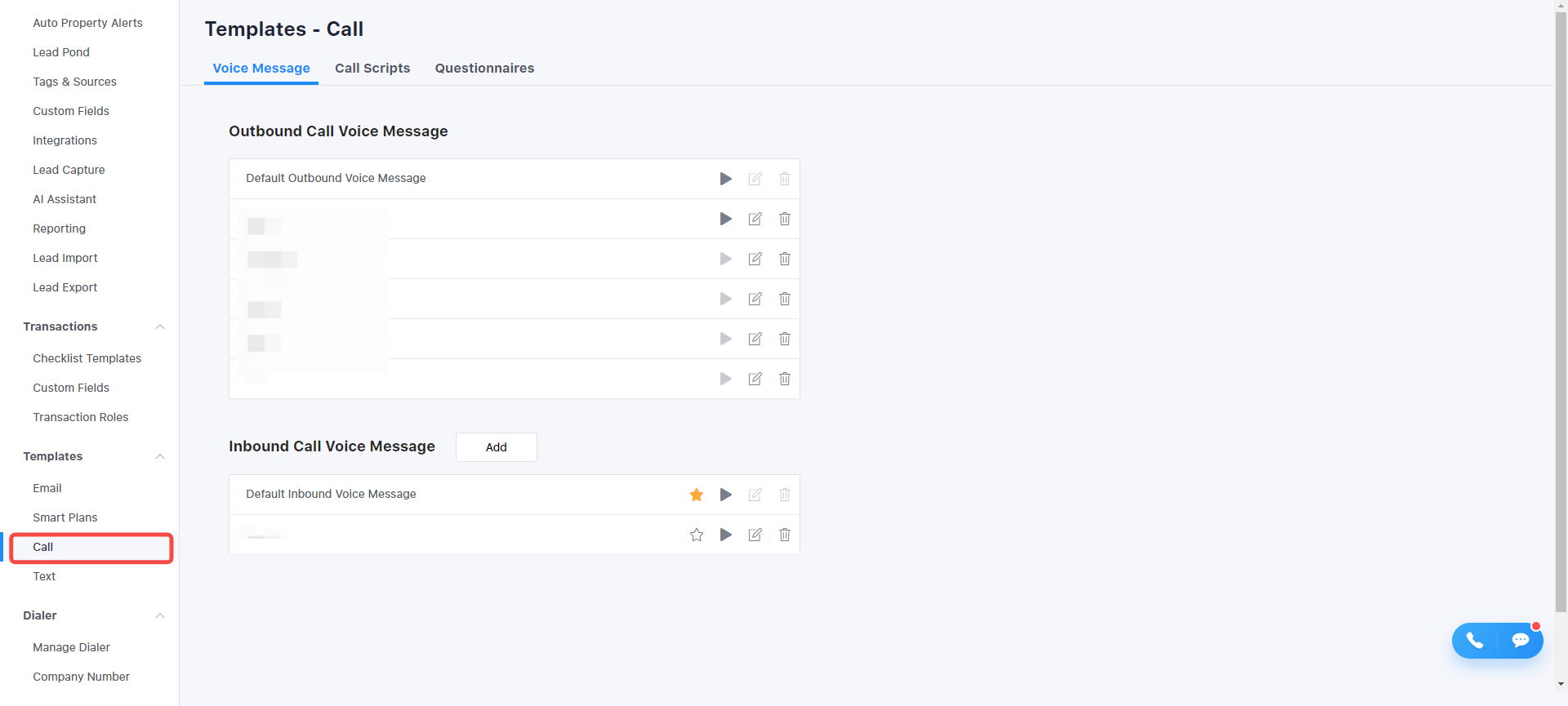CRM Settings – Lofty Help Center